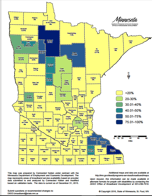 What is service in rural unserved and under-served Minnesota really ...
