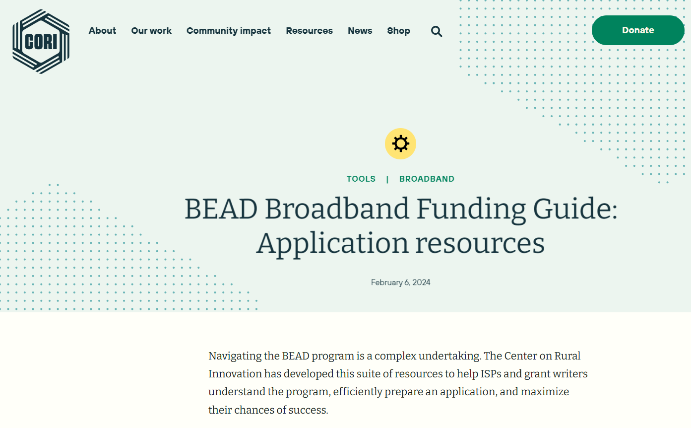 BEAD Application Toolkit: getting prepared to prepare | Blandin on ...
