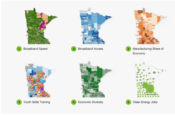 Minnesota has some great maps, including broadband maps | Blandin on ...